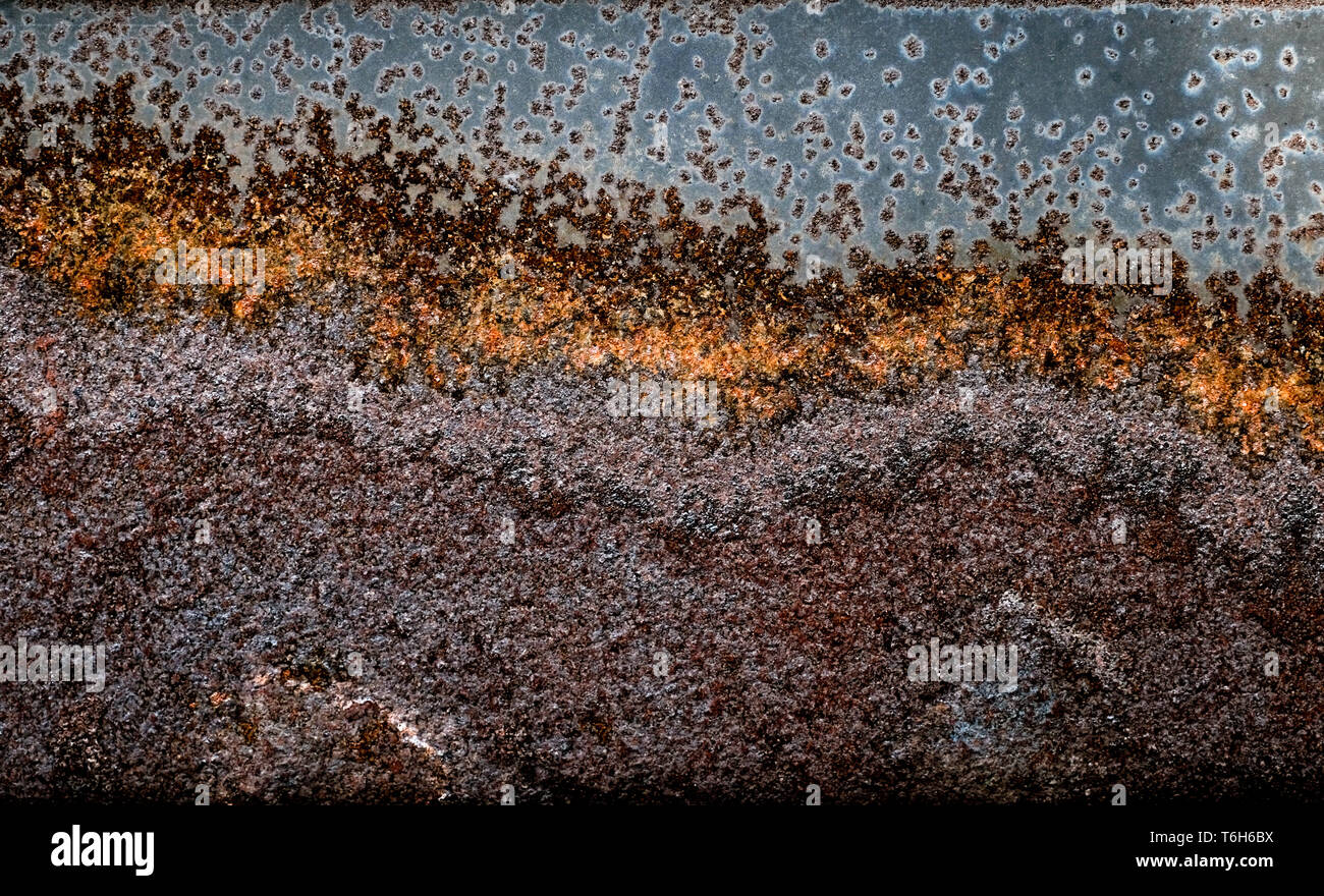 Abstract rust pattern on metal texture background Stock Photo - Alamy