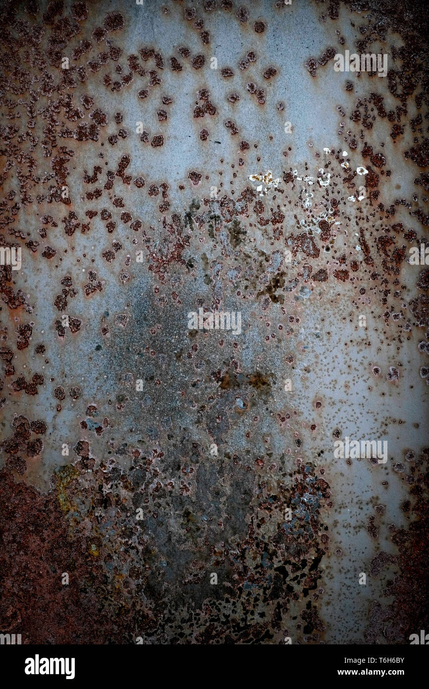 Abstract rust pattern on metal texture background Stock Photo - Alamy