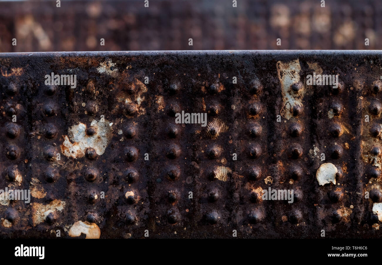 Abstract rust pattern on metal texture background Stock Photo - Alamy