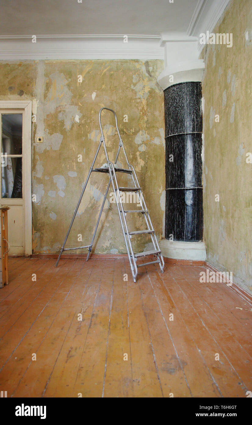 Step ladder wallpaper hi-res stock photography and images - Alamy