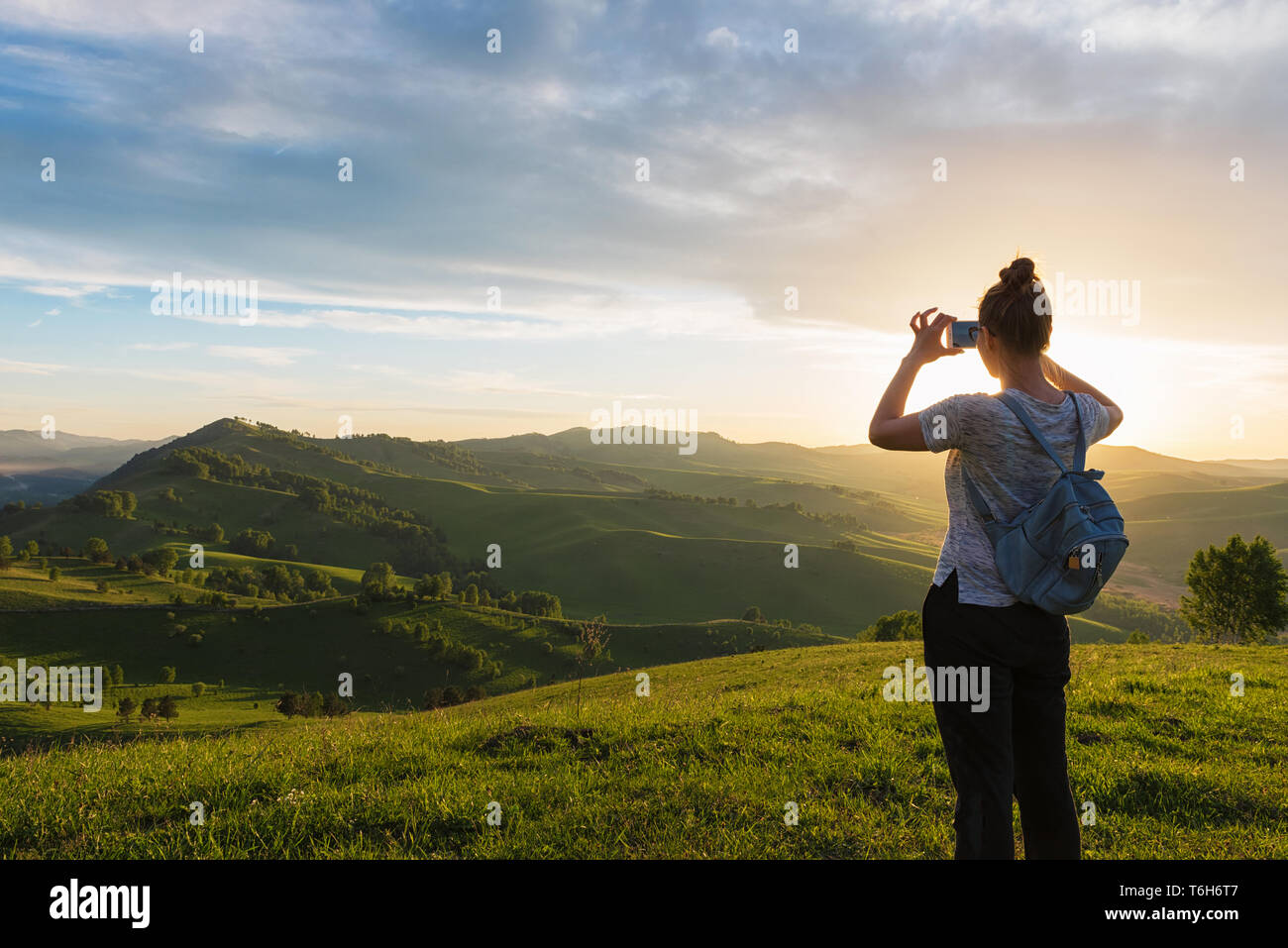 Travel, photo and real life concept Stock Photo - Alamy