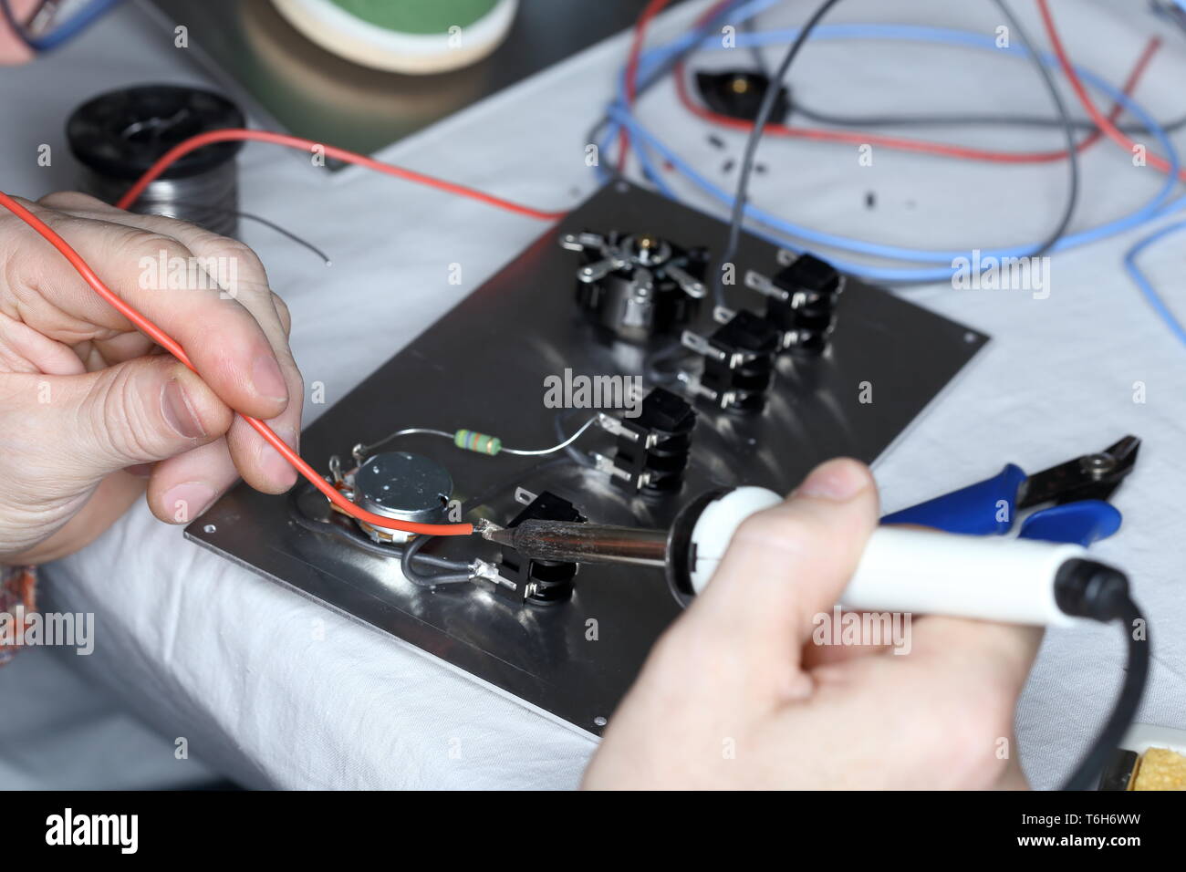 Electronics connector tool hi-res stock photography and images - Alamy