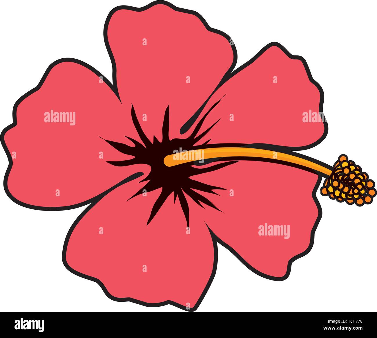 exotic tropical flower icon Stock Vector Image & Art - Alamy