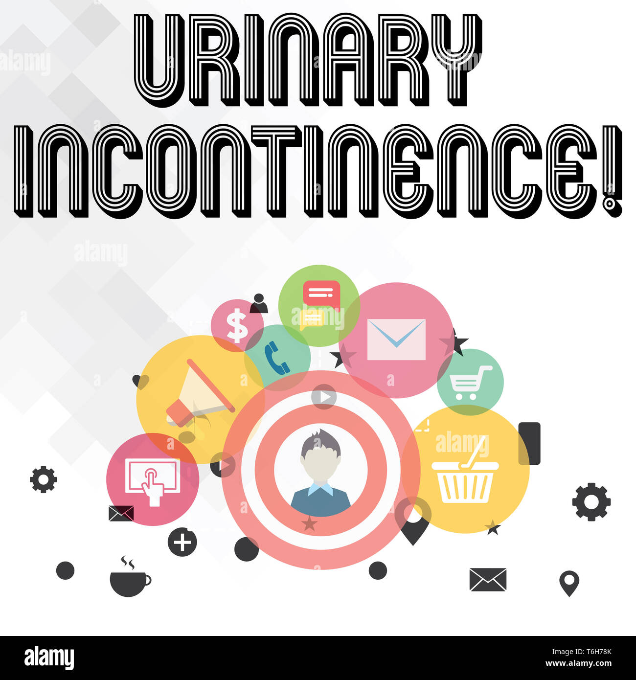 Handwriting text writing Urinary Incontinence. Conceptual photo ...