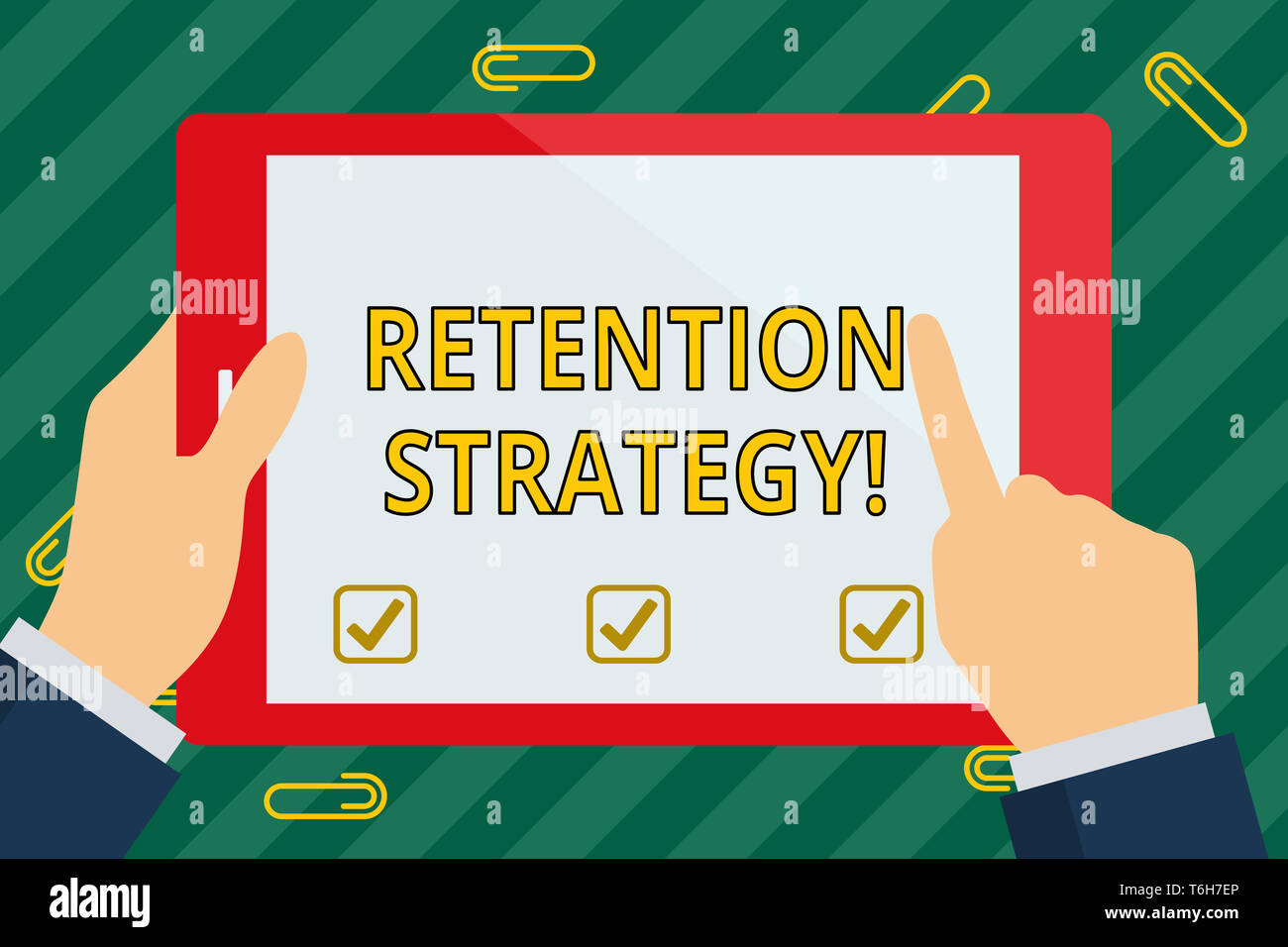 Word writing text Retention Strategy. Business photo showcasing ...