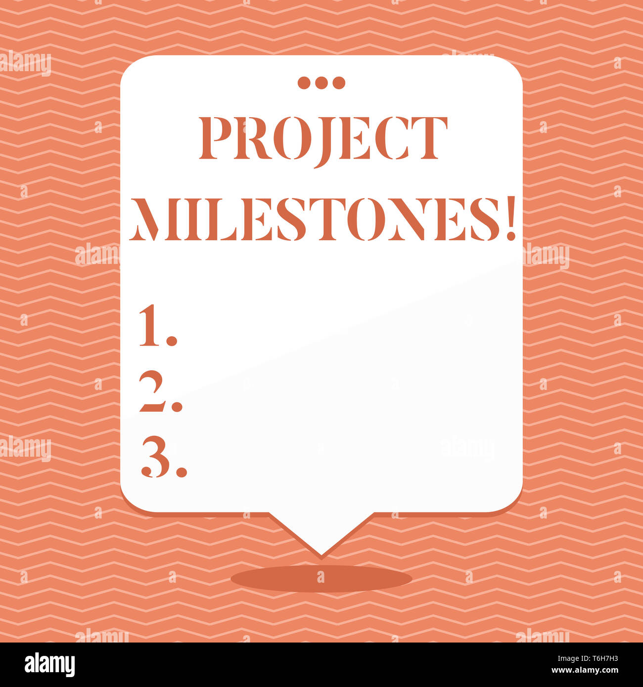 Conceptual hand writing showing Project Milestones. Concept meaning ...