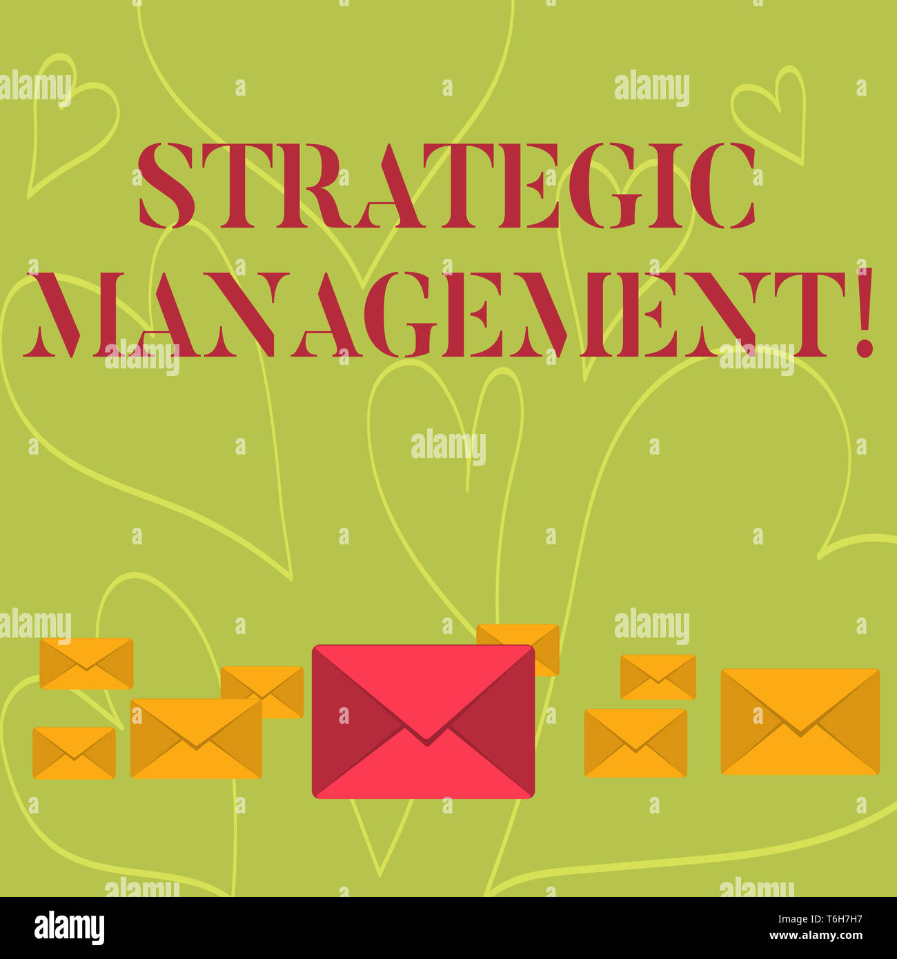 Handwriting text writing Strategic Management. Conceptual photo ...