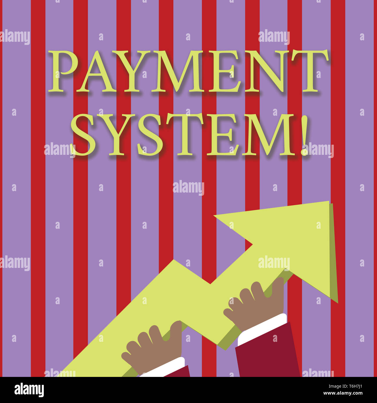 Handwriting text writing Payment System. Conceptual photo a system used ...