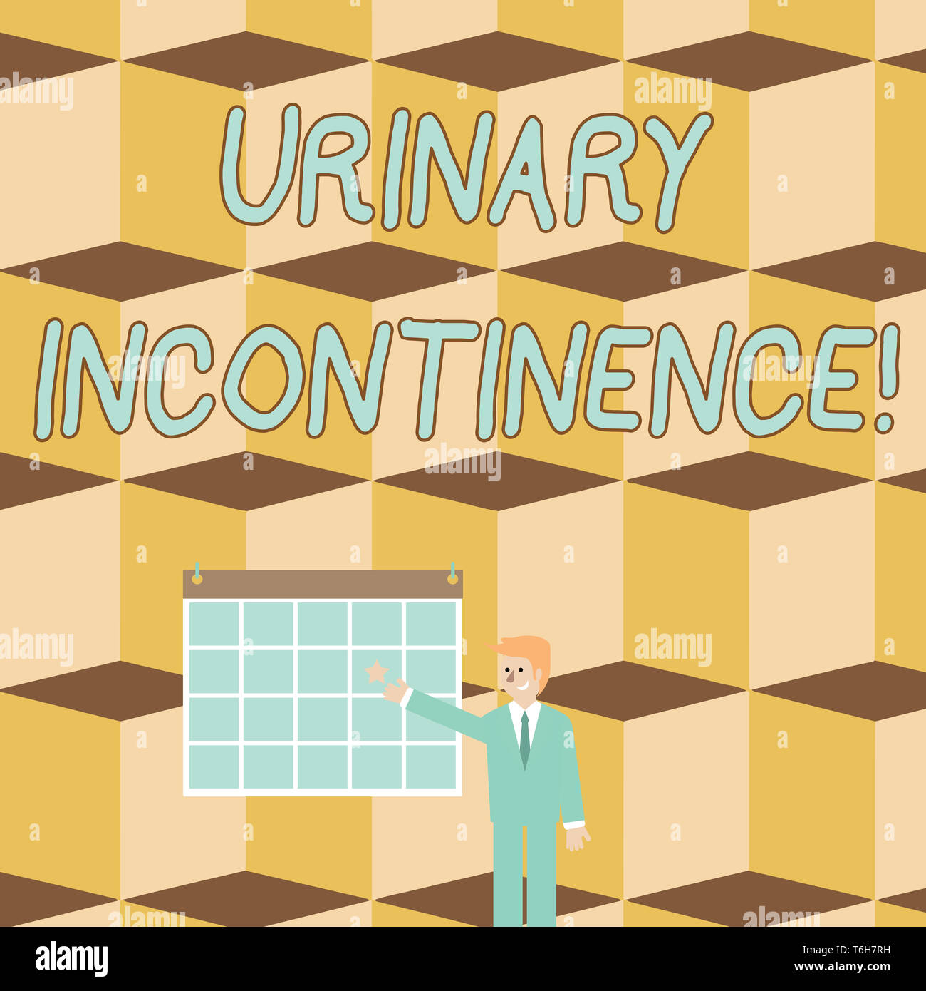 Text sign showing Urinary Incontinence. Business photo text ...