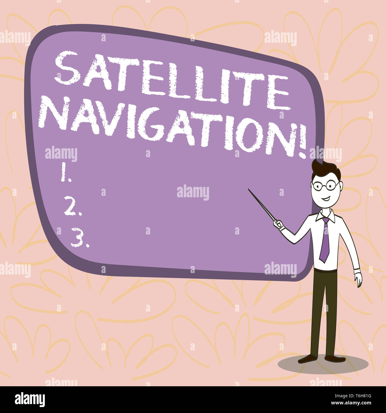Conceptual hand writing showing Satellite Navigation. Concept meaning ...