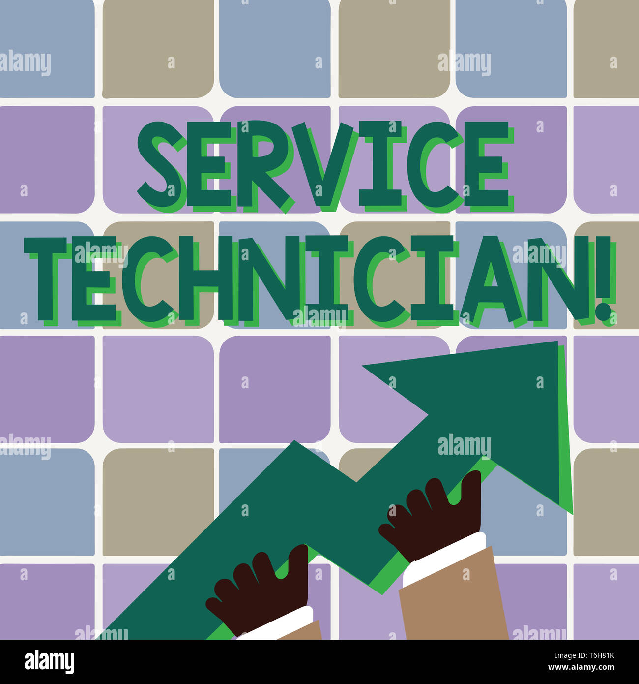Conceptual hand writing showing Service Technician. Concept meaning ...