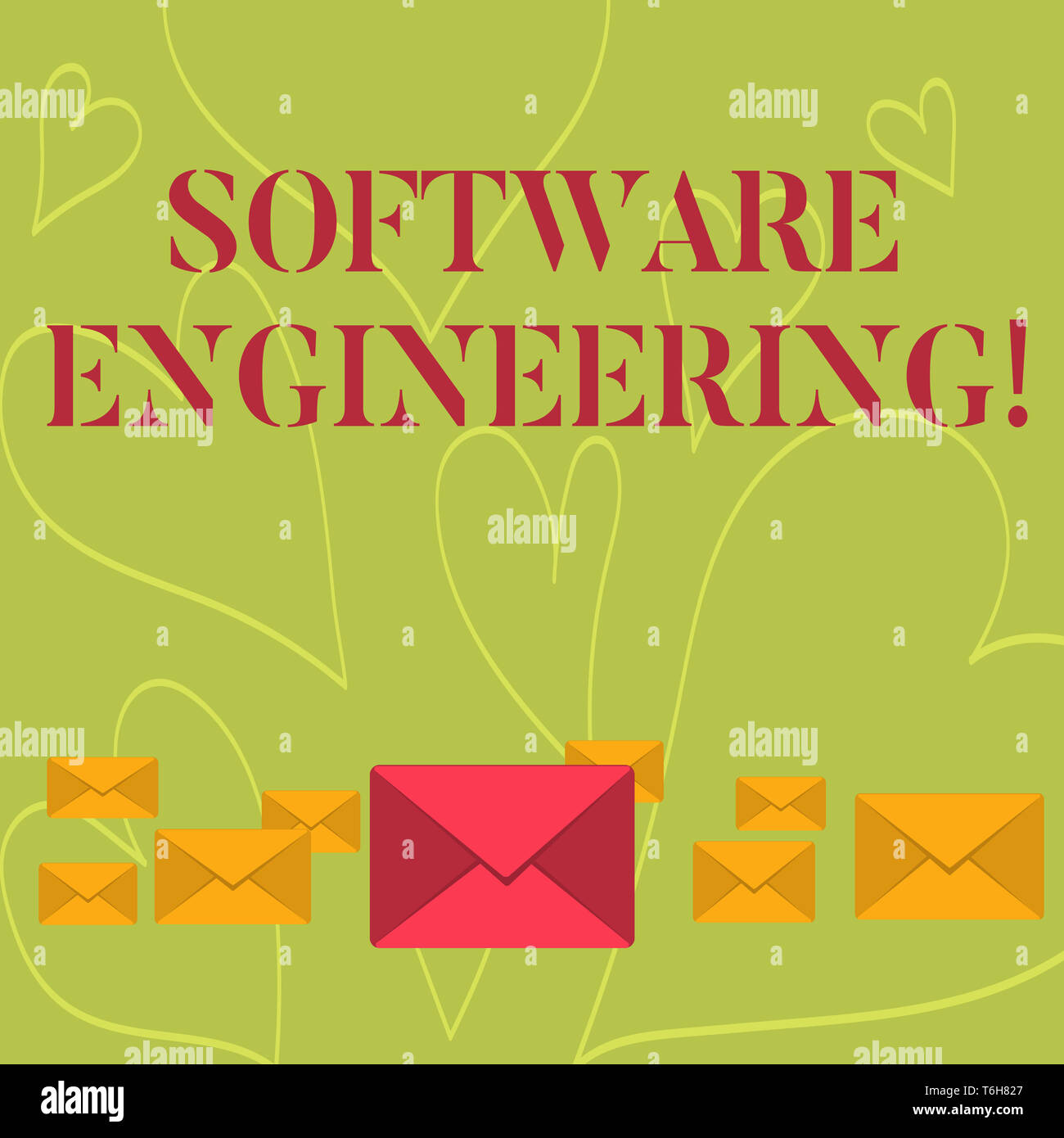 Handwriting text writing Software Engineering. Conceptual photo apply ...