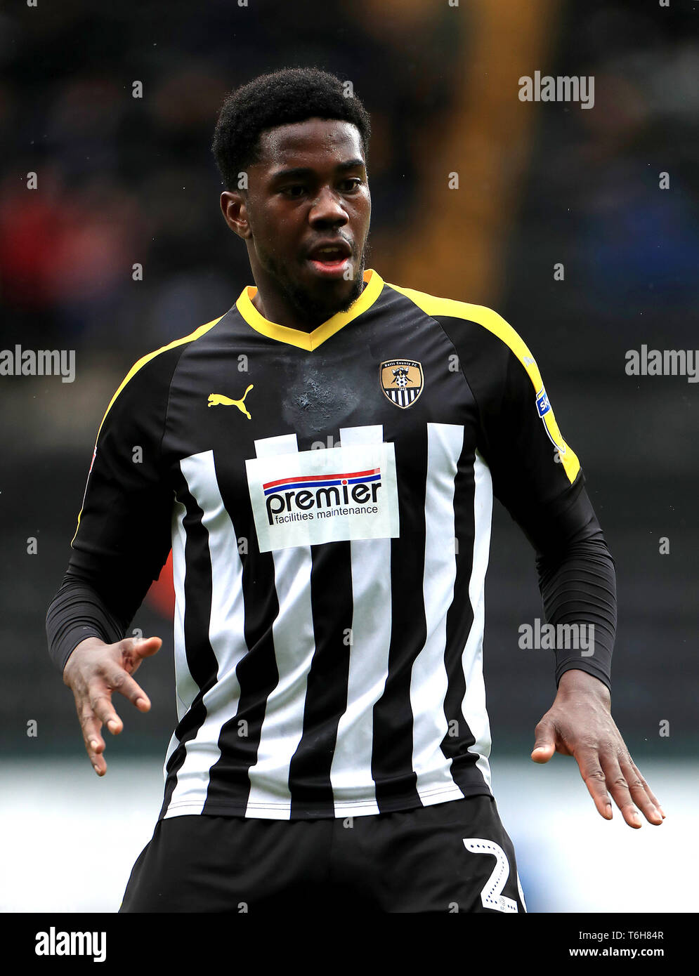 Notts County's Mitchell Rose Stock Photo - Alamy