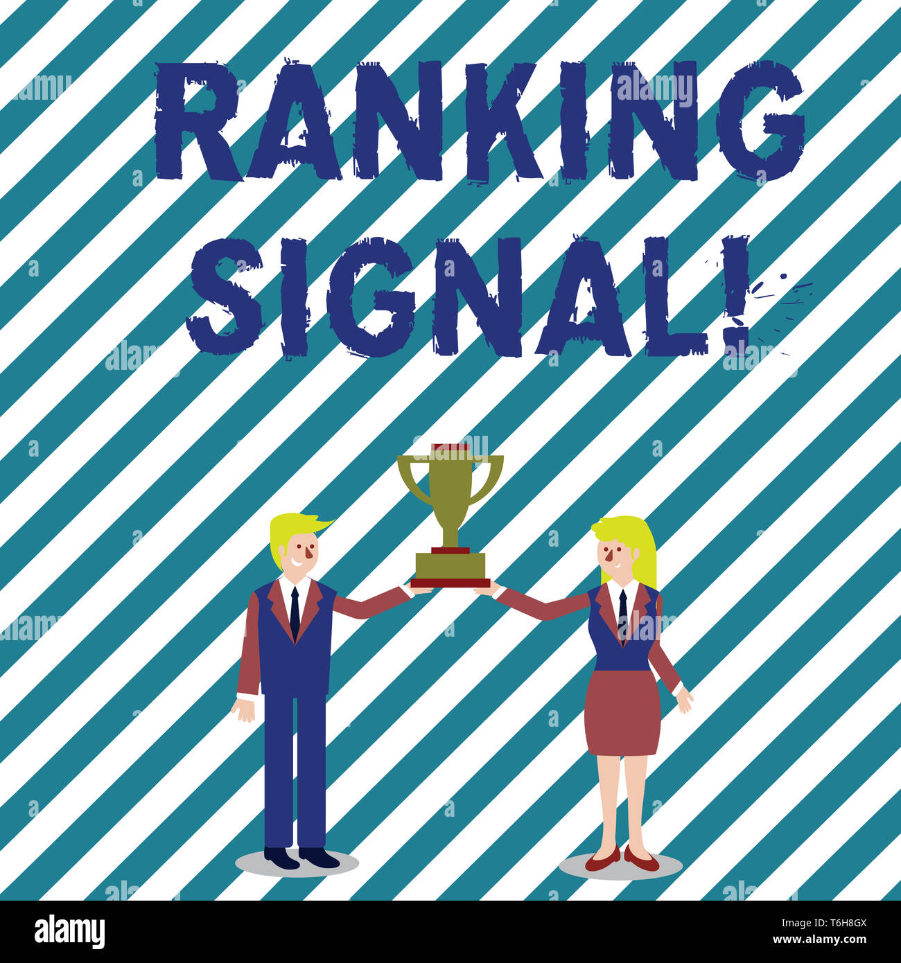 Handwriting text writing Ranking Signal. Conceptual photo ...