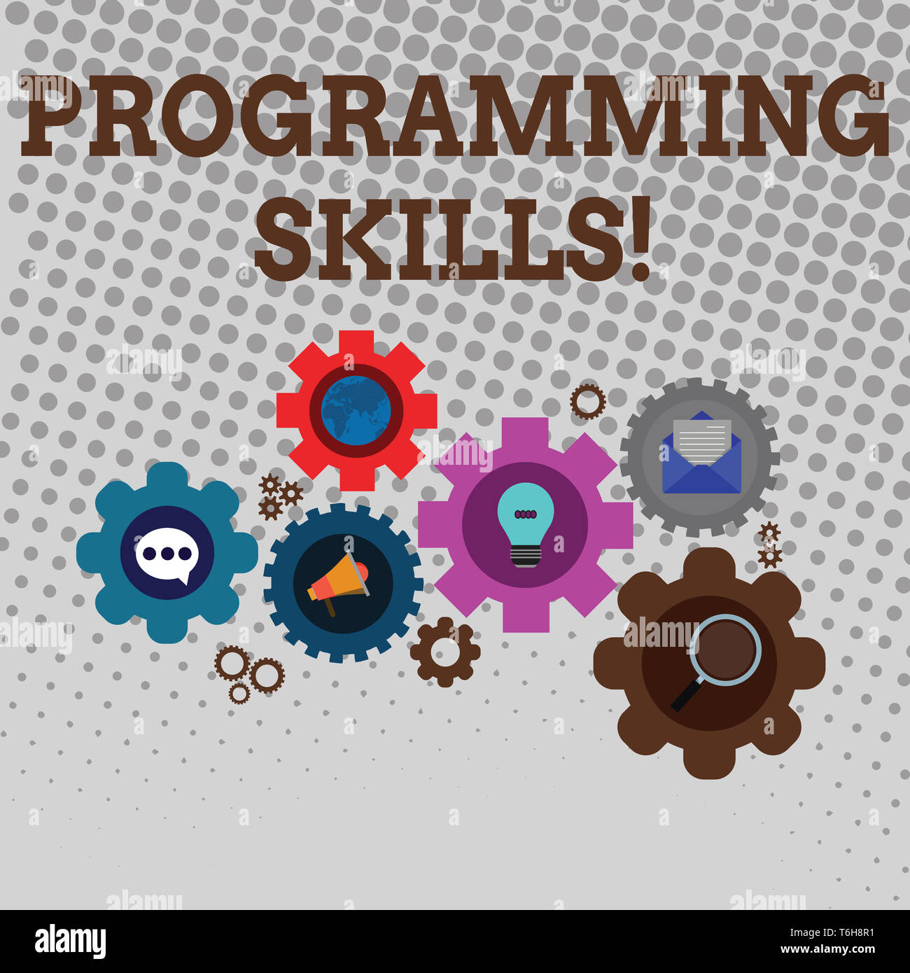 Handwriting Text Writing Programming Skills Conceptual Photo Skills Vital To Write A Program So