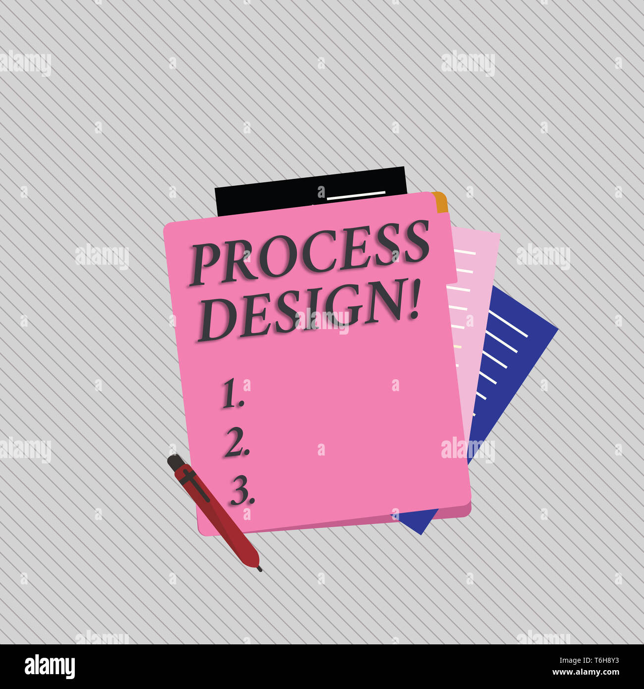 Text sign showing Process Design. Business photo showcasing process of ...