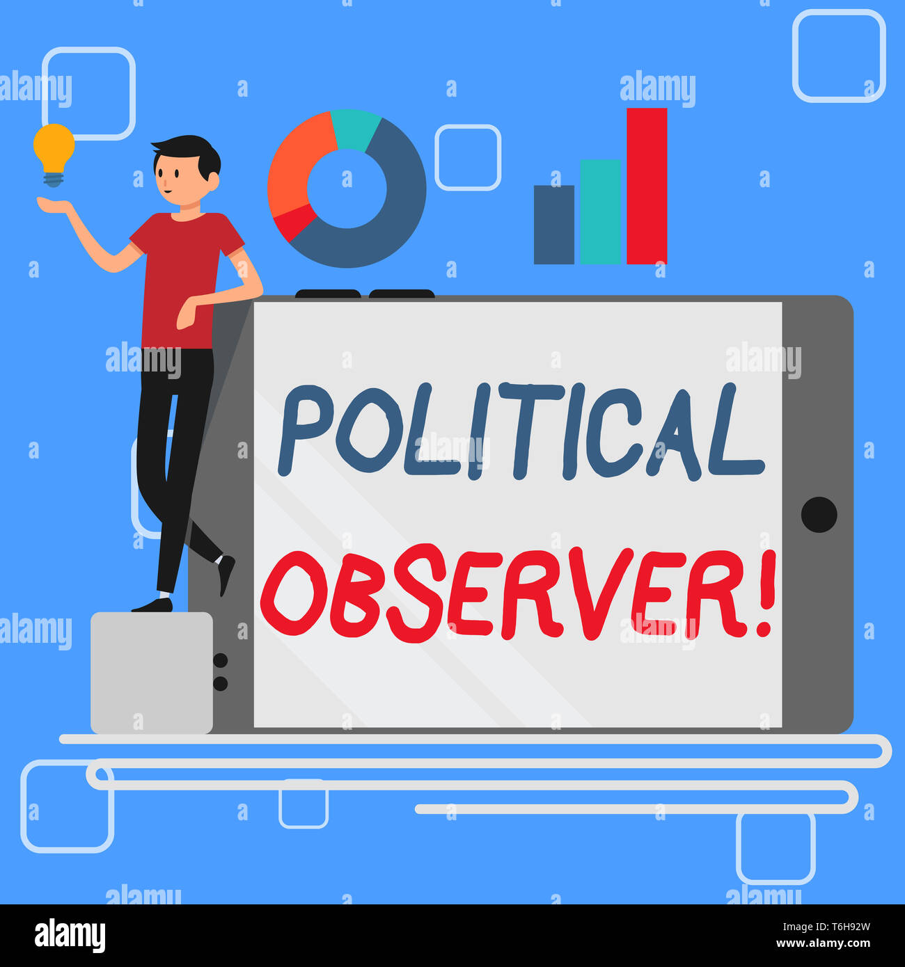 Politics concept smartphone republic hi-res stock photography and ...