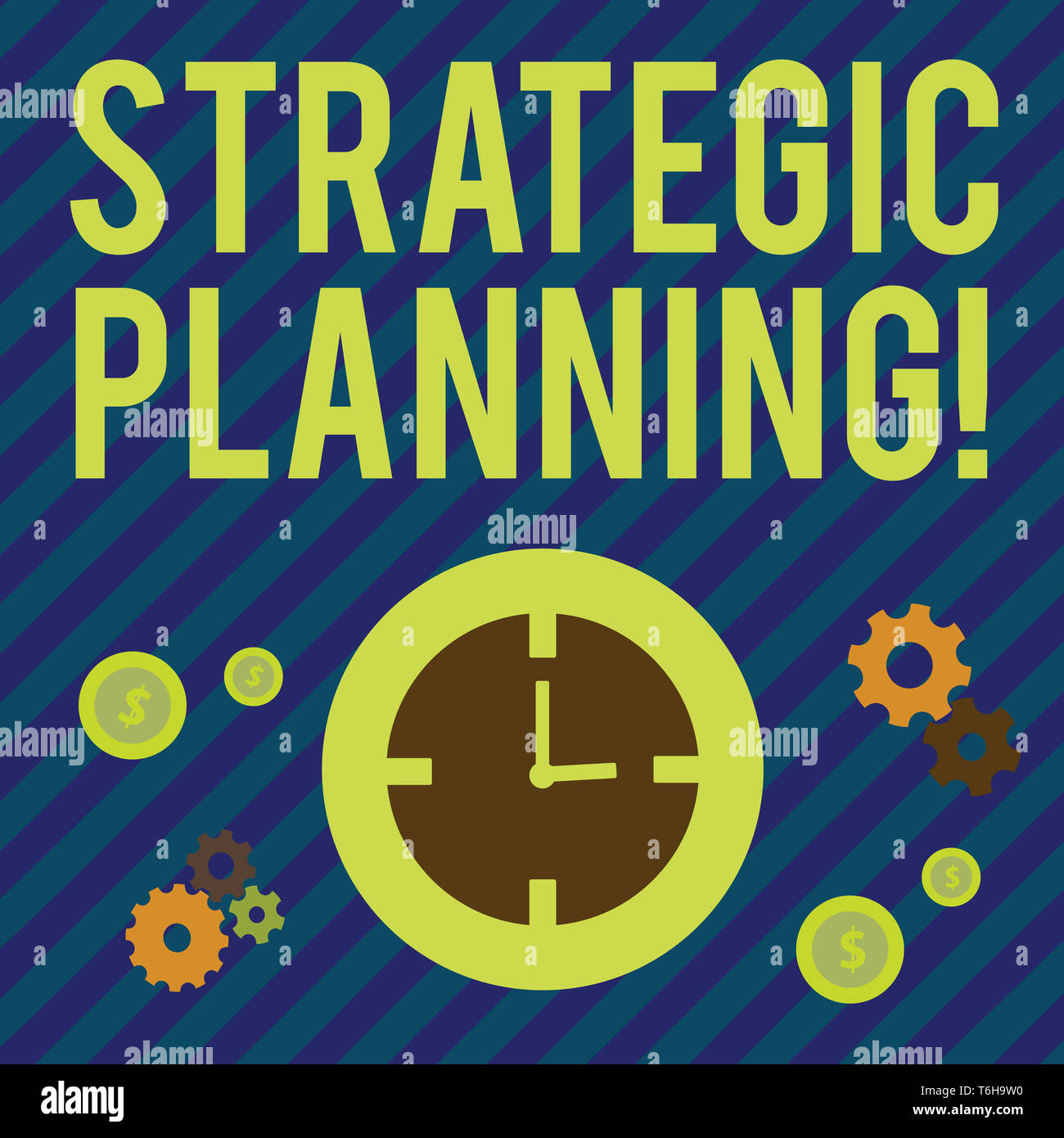 Text sign showing Strategic Planning. Business photo showcasing ...