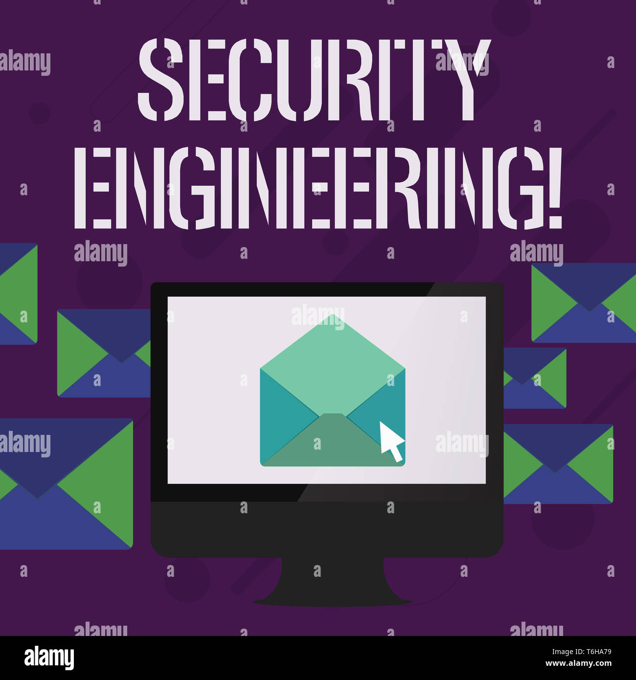 Writing note showing Security Engineering. Business concept for focus ...