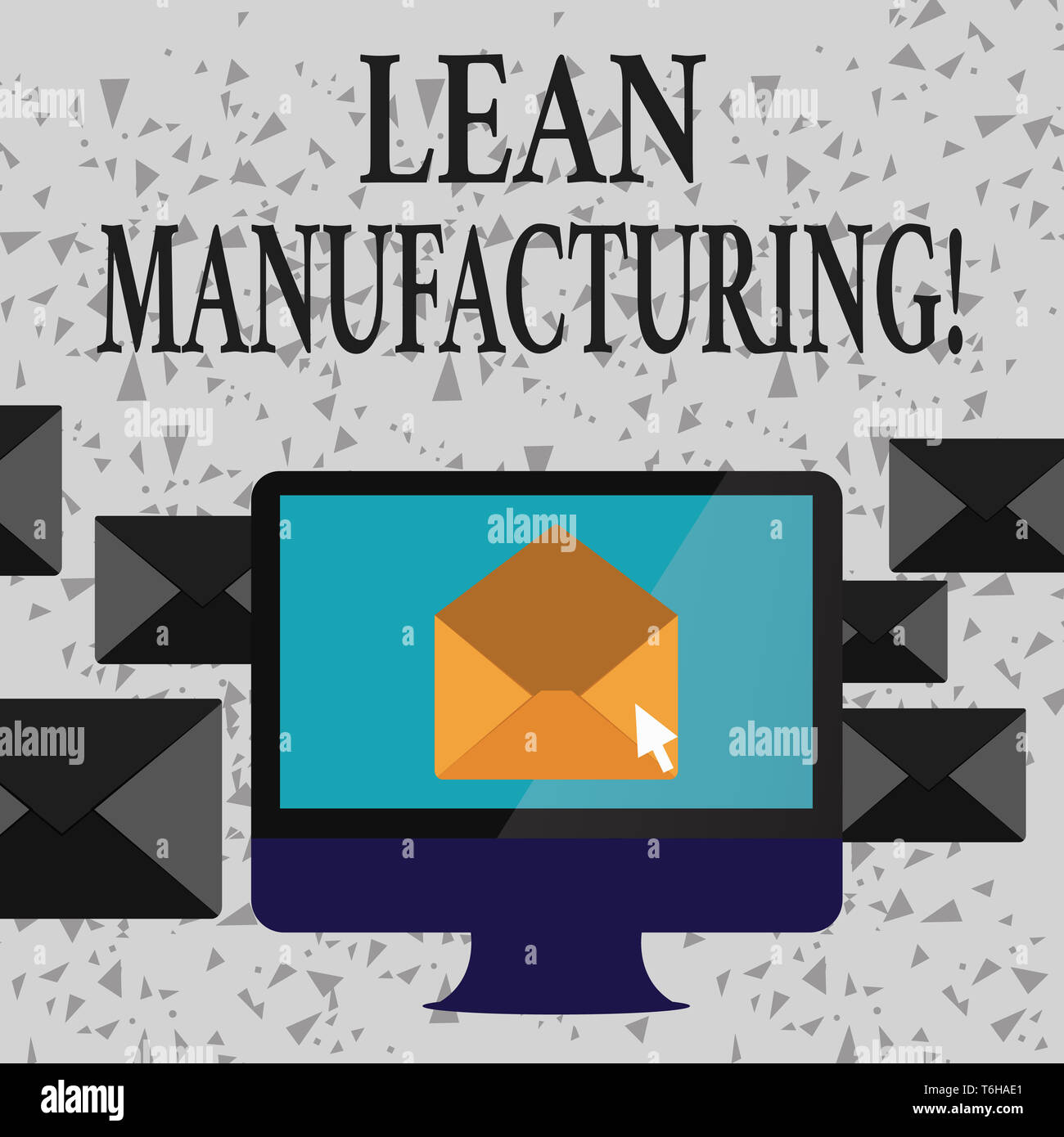 Word writing text Lean Manufacturing. Business photo showcasing focus ...