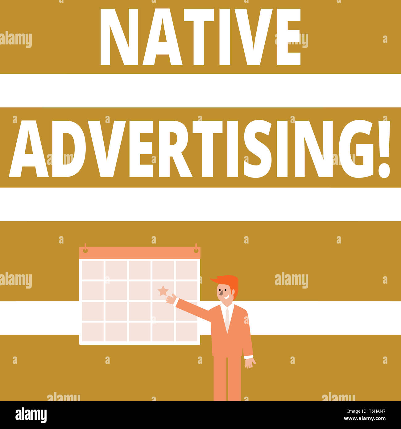 Conceptual hand writing showing Native Advertising. Concept meaning ...