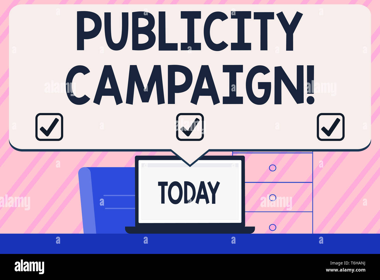 Conceptual hand writing showing Publicity Campaign. Concept meaning an ...