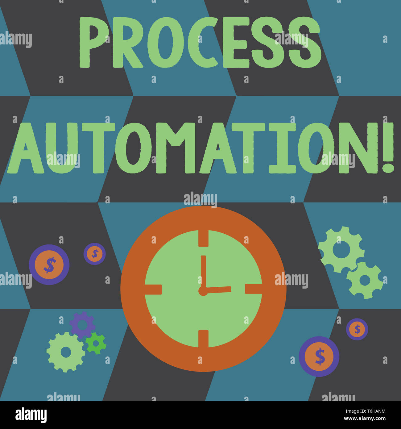 Word writing text Process Automation. Business photo showcasing the use ...