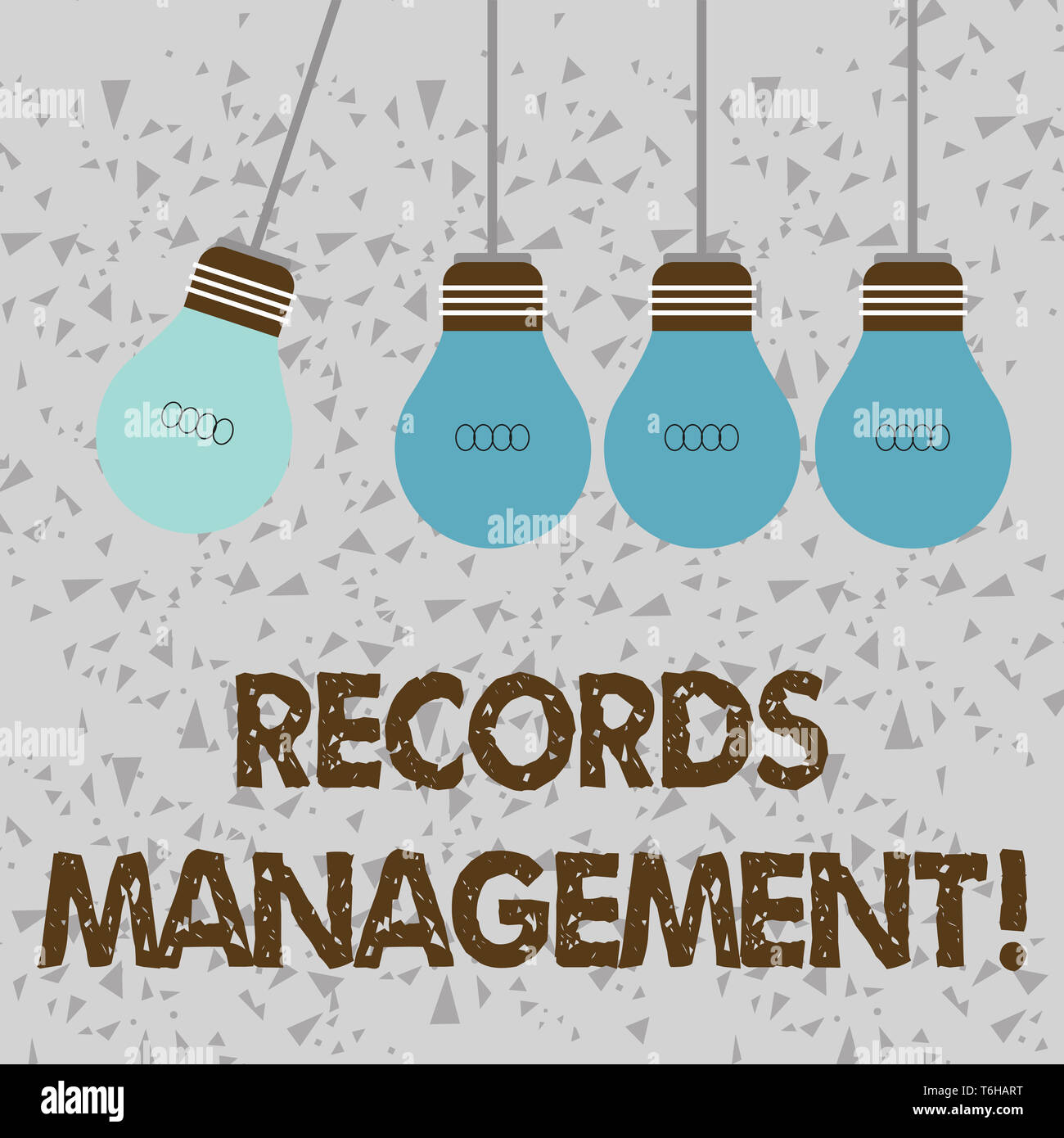 Word writing text Records Management. Business photo showcasing ...