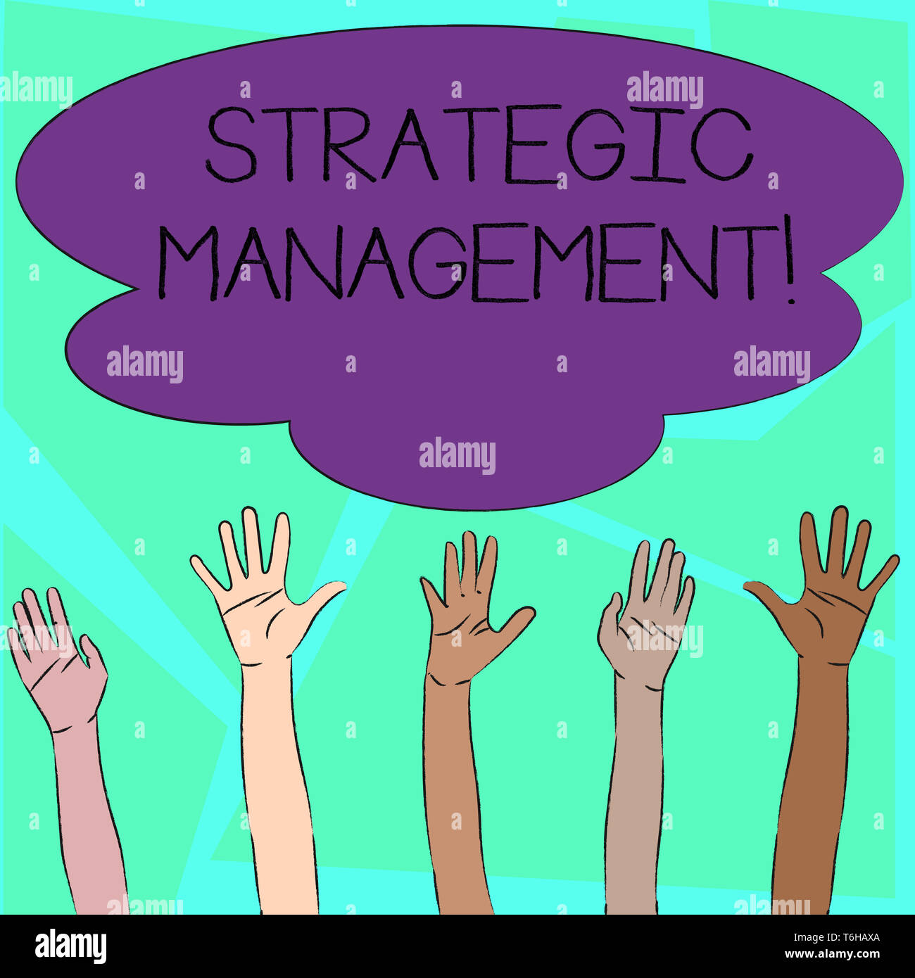 Word writing text Strategic Management. Business photo showcasing ...
