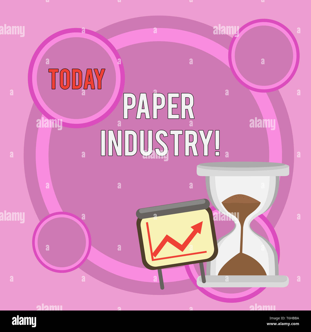 Writing note showing Paper Industry. Business concept for industry of ...