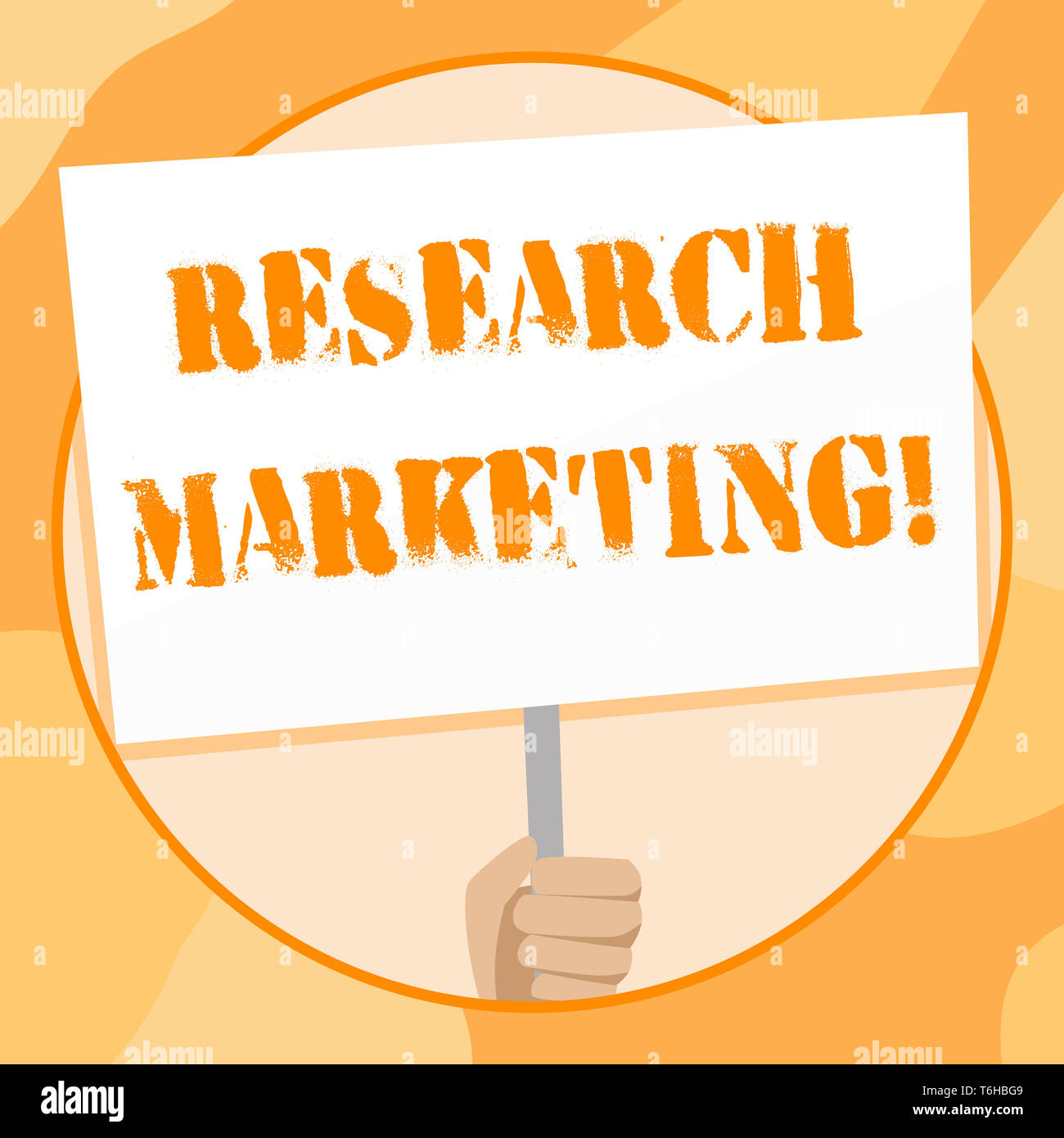 Handwriting text writing Research Marketing. Conceptual photo process ...