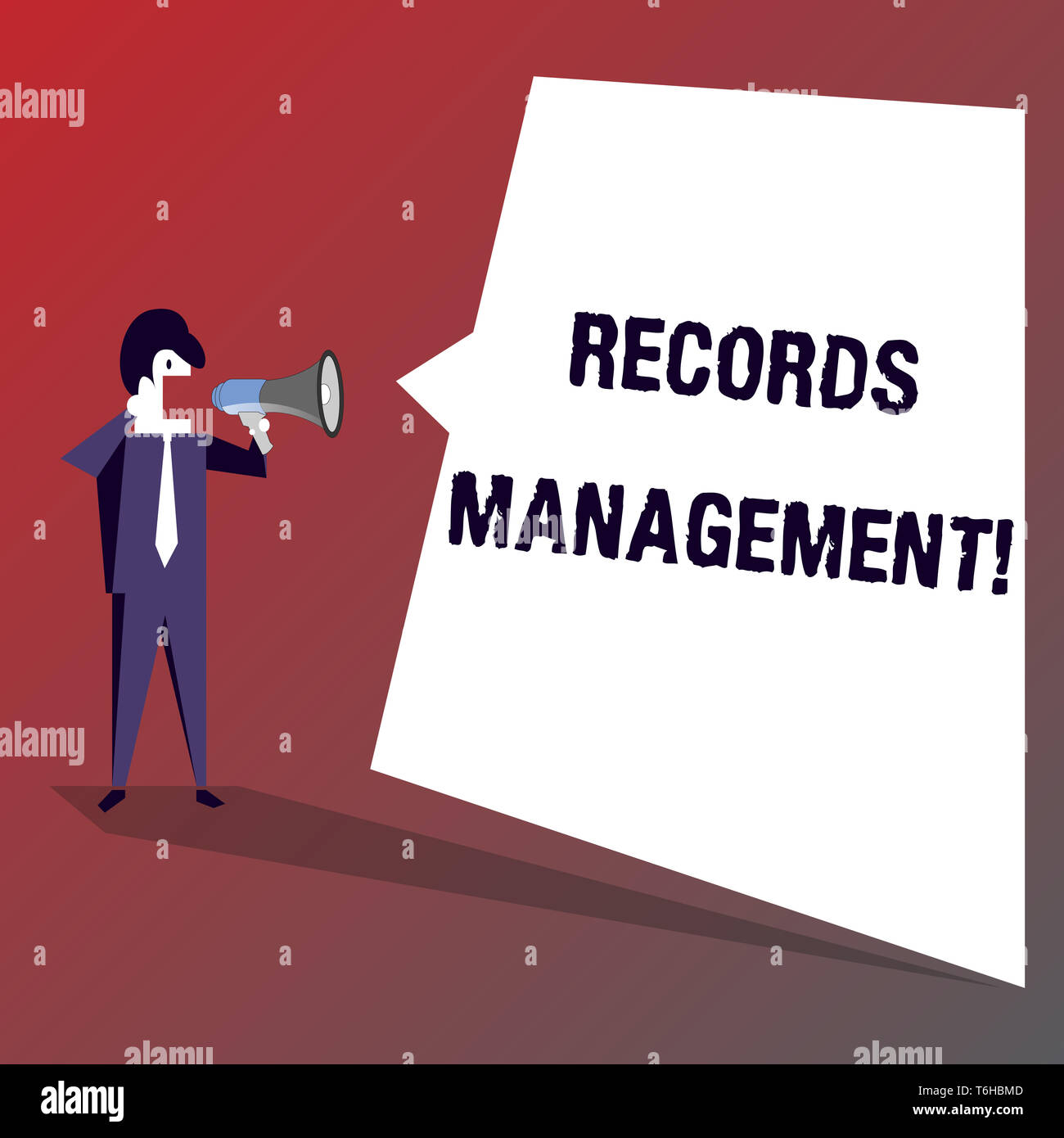 Conceptual hand writing showing Records Management. Concept meaning ...