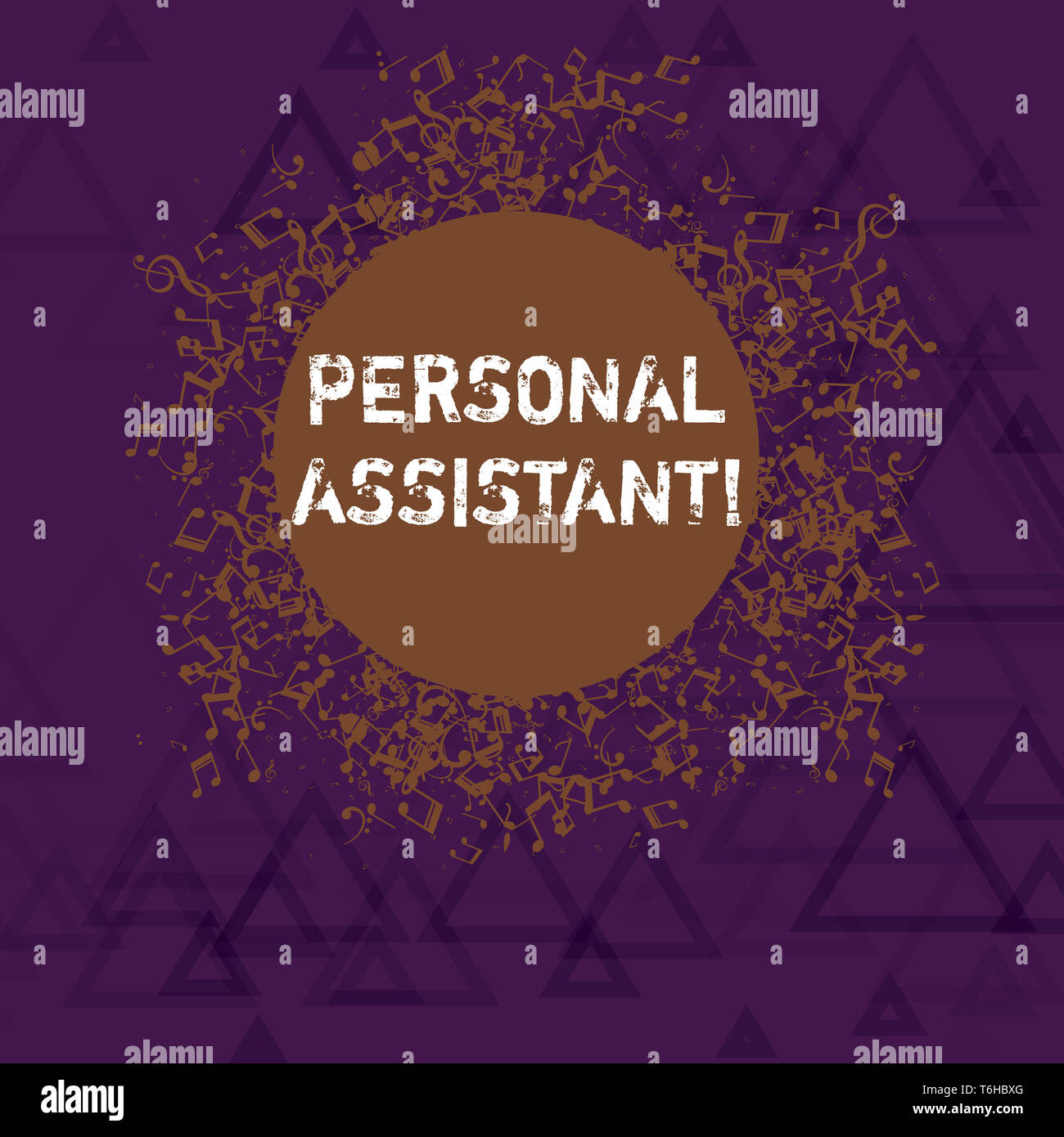 Writing note showing Personal Assistant. Business concept for ...