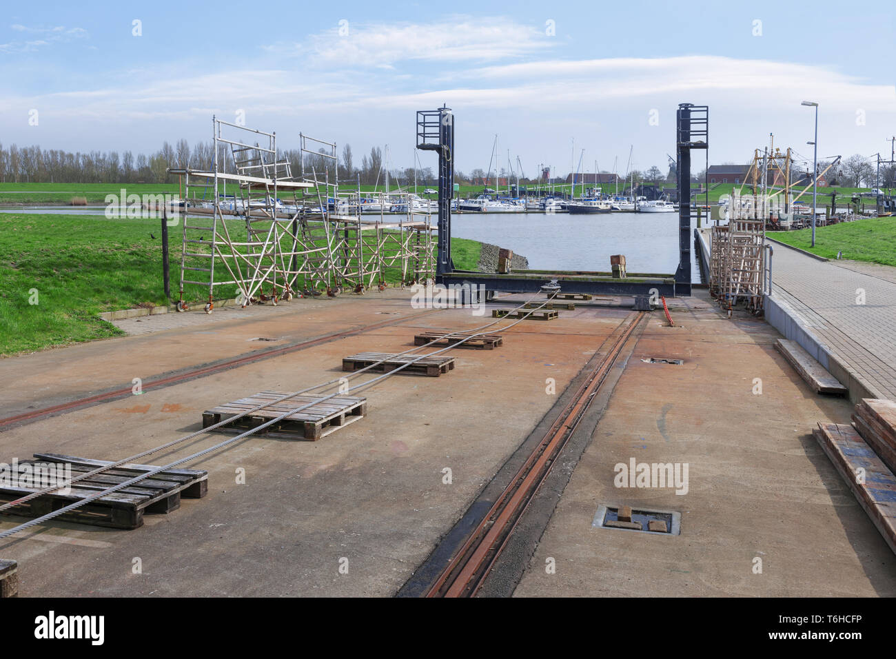 Slipway winch hi-res stock photography and images - Alamy