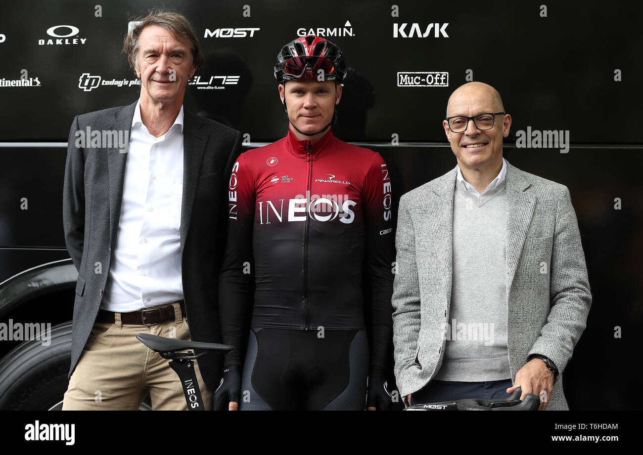 Team ineos owner sir jim ratcliffe hi-res stock photography and images - Alamy
