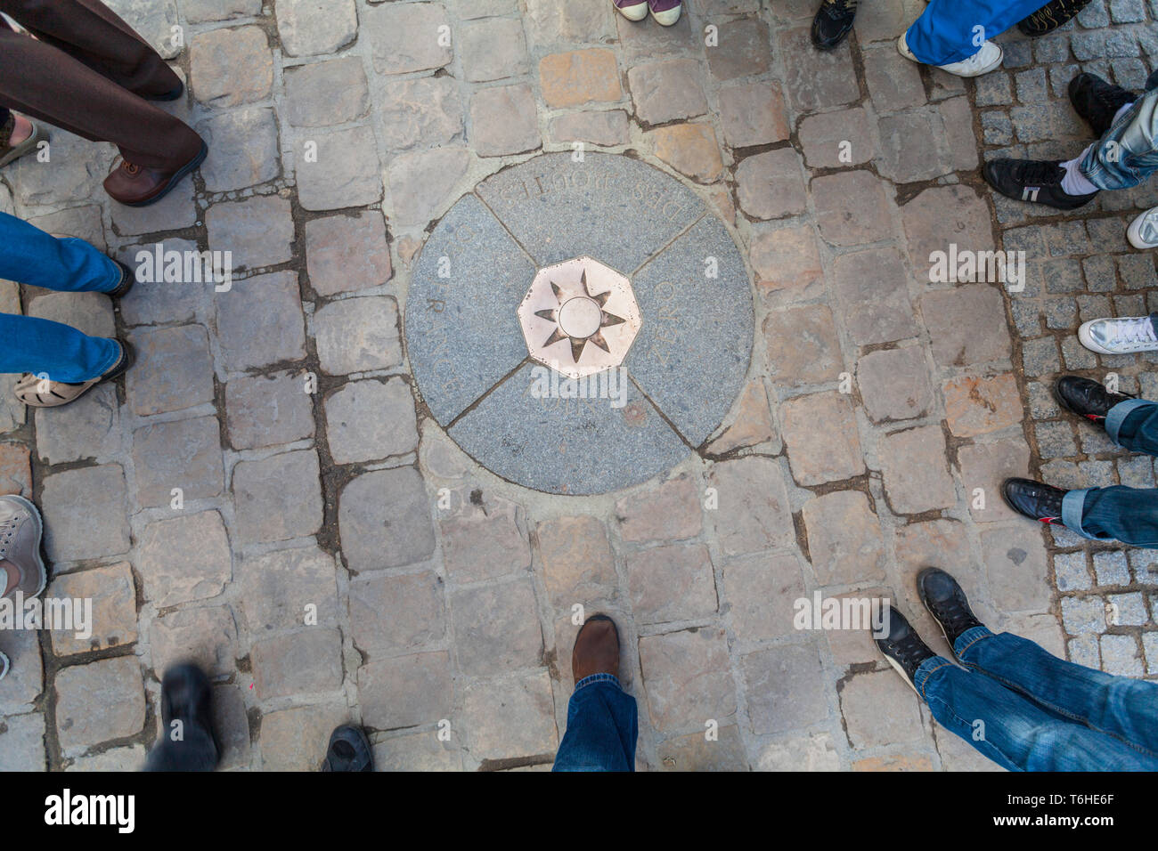 Point zero paris france hi-res stock photography and images - Alamy