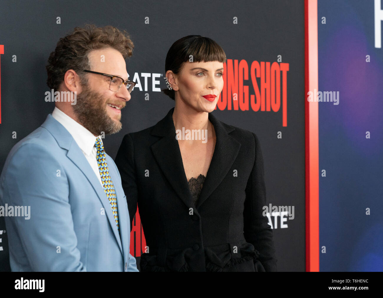 Long Shot Movie Charlize Theron High Resolution Stock Photography and ...