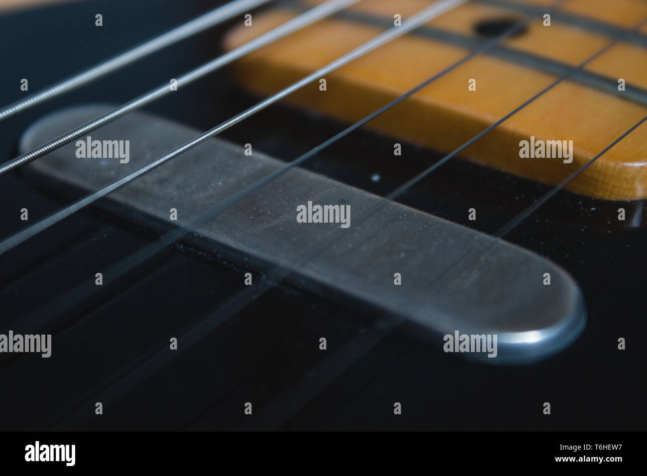 Closeup guitar bridge hi-res stock photography and images - Alamy