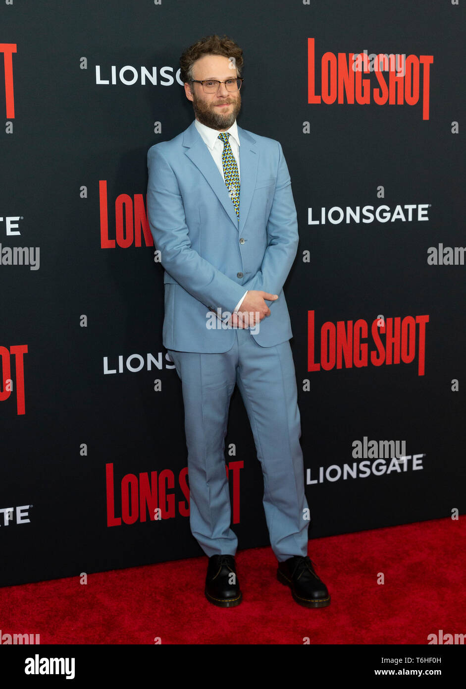 New York, United States. 30th Apr, 2019. Seth Rogen attends premiere of ...