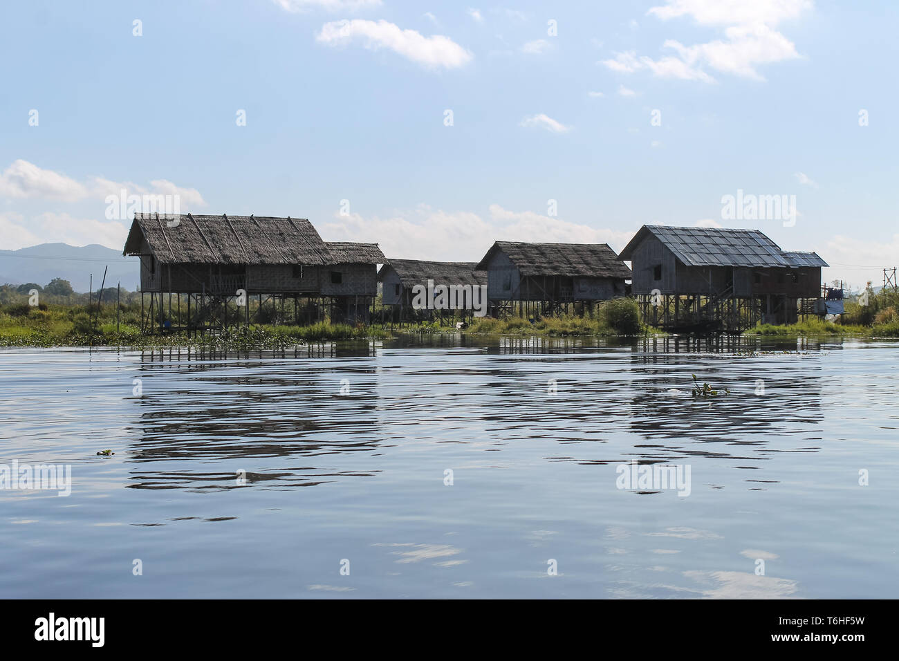 Wooden stilted houses hi-res stock photography and images - Alamy