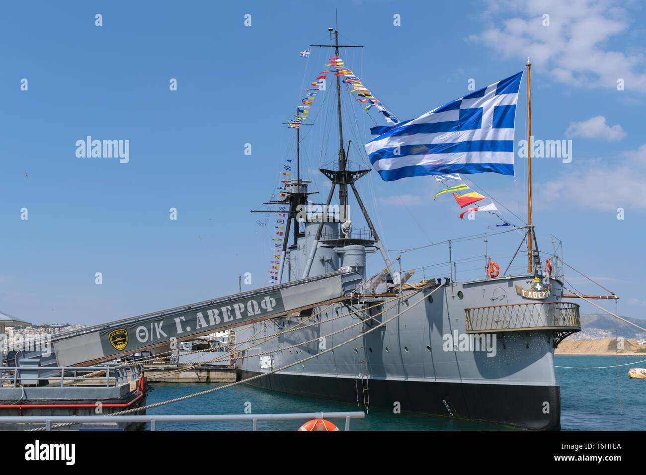Averof battleship hi-res stock photography and images - Alamy