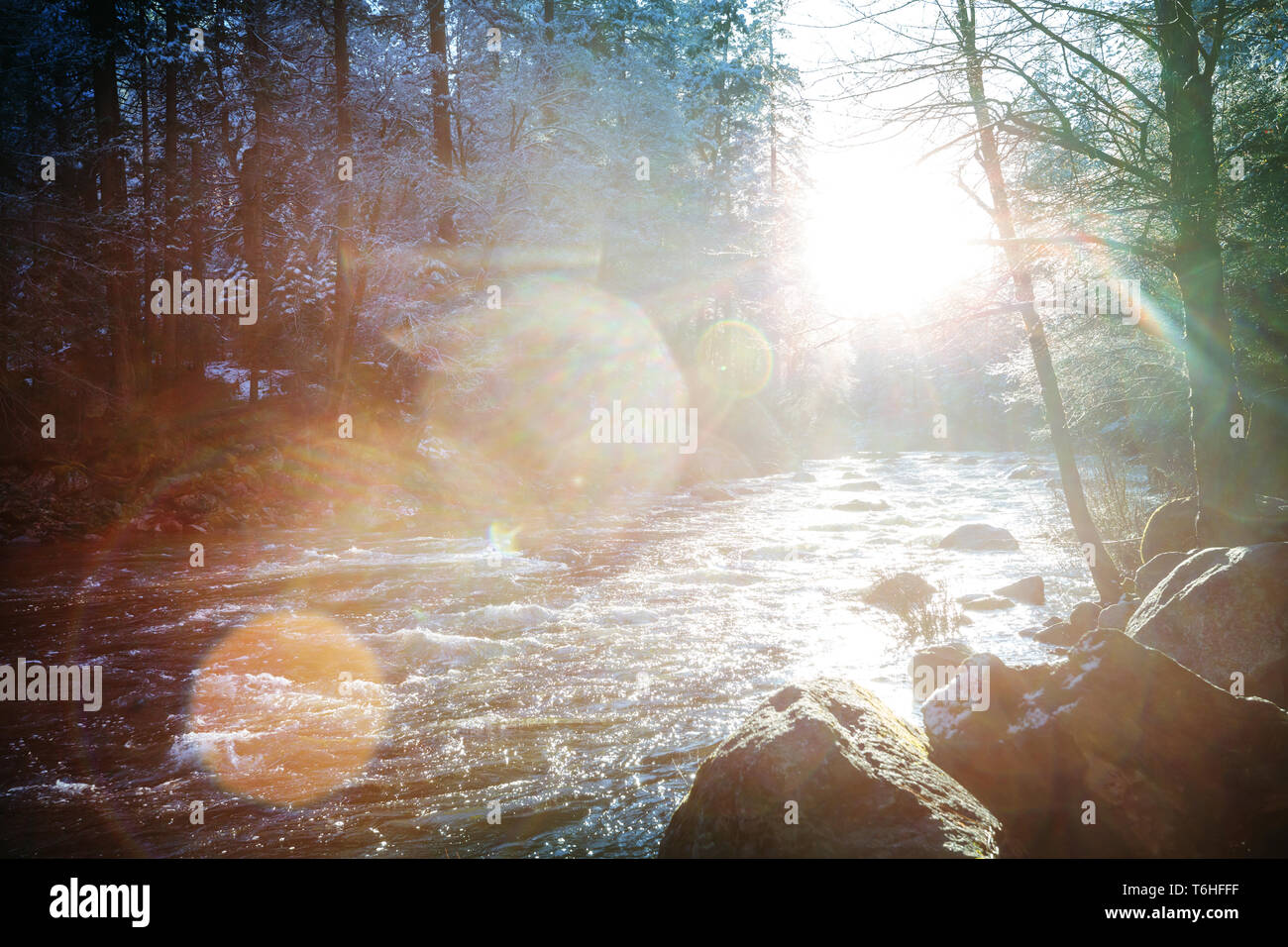 Early spring in Yosemite Stock Photo - Alamy