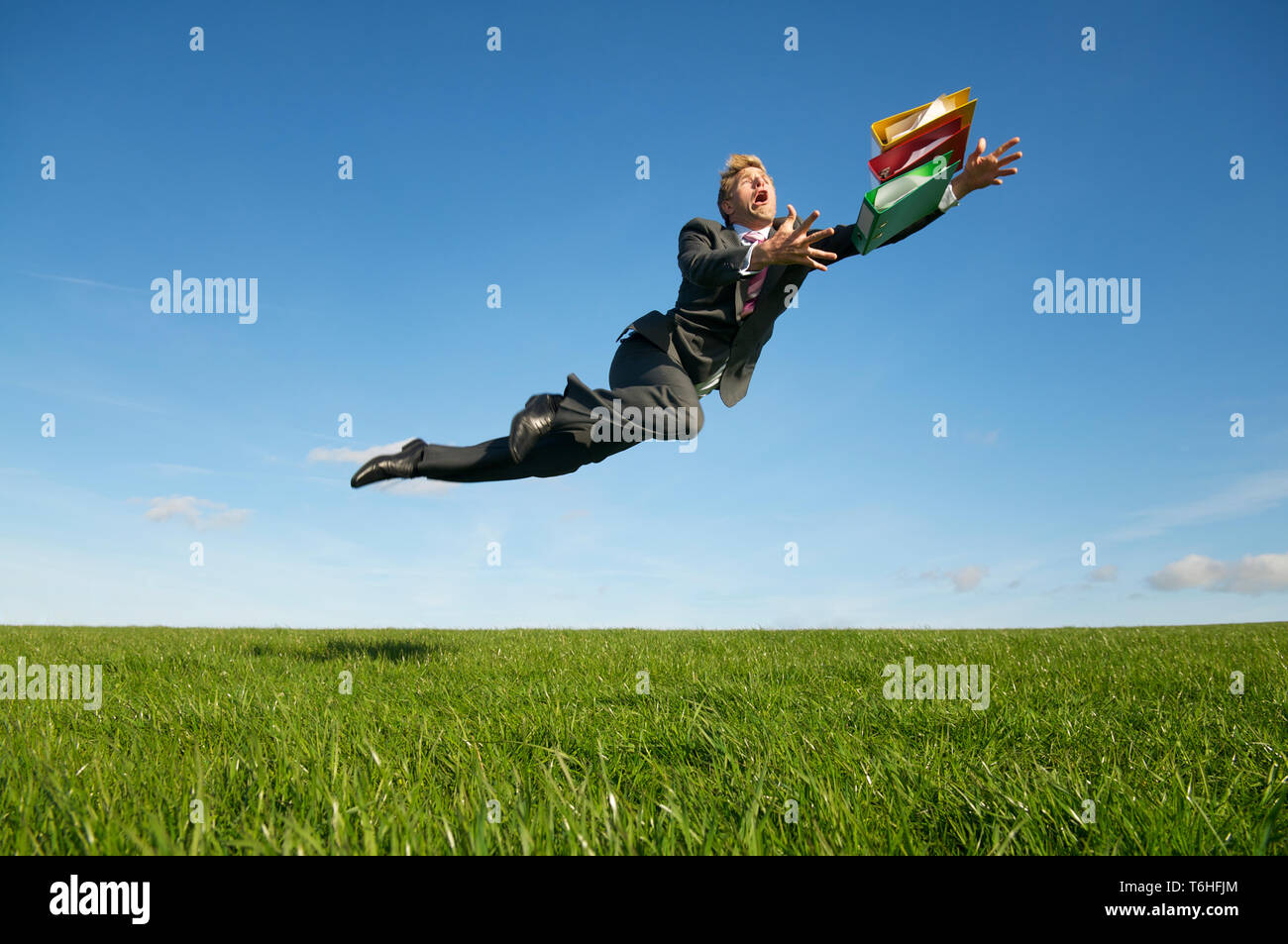 Tripping man falling hi-res stock photography and images - Alamy