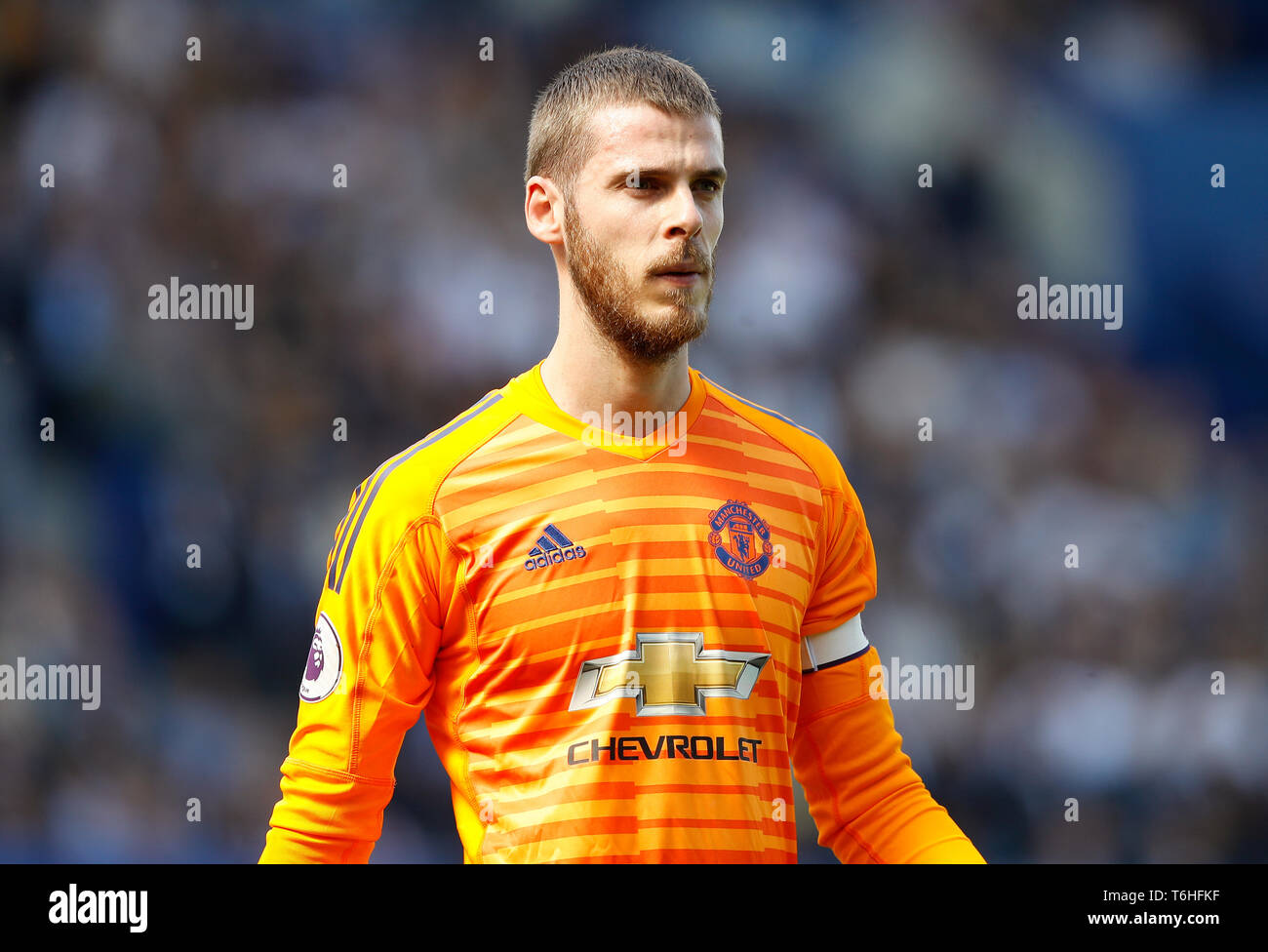 Manchester United goalkeeper David de Gea Stock Photo - Alamy