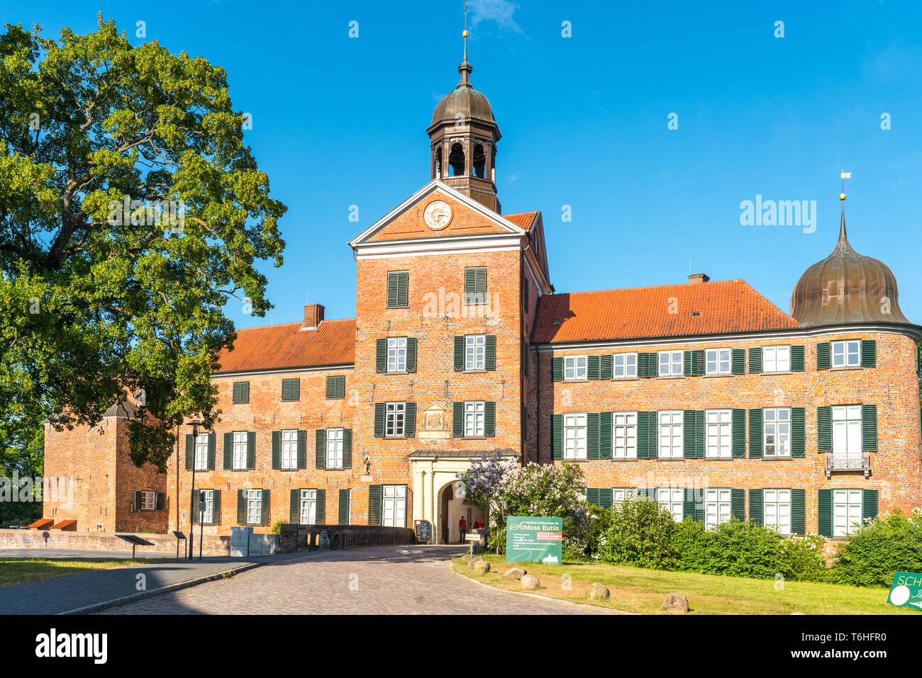 The Eutin Castle in the north German region of Ostholstein Stock Photo ...