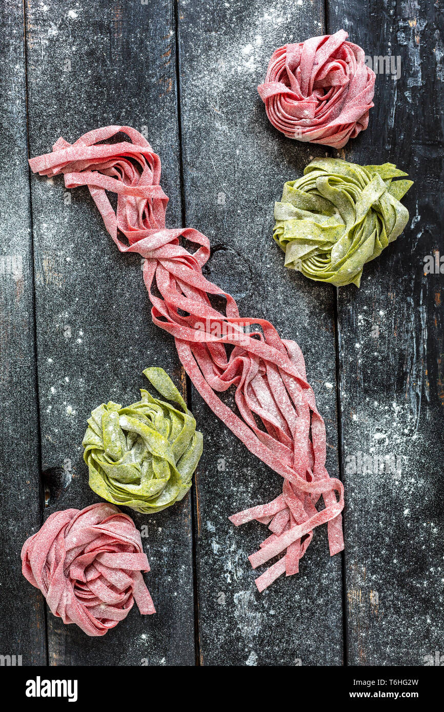 Homemade dry pasta hi-res stock photography and images - Alamy