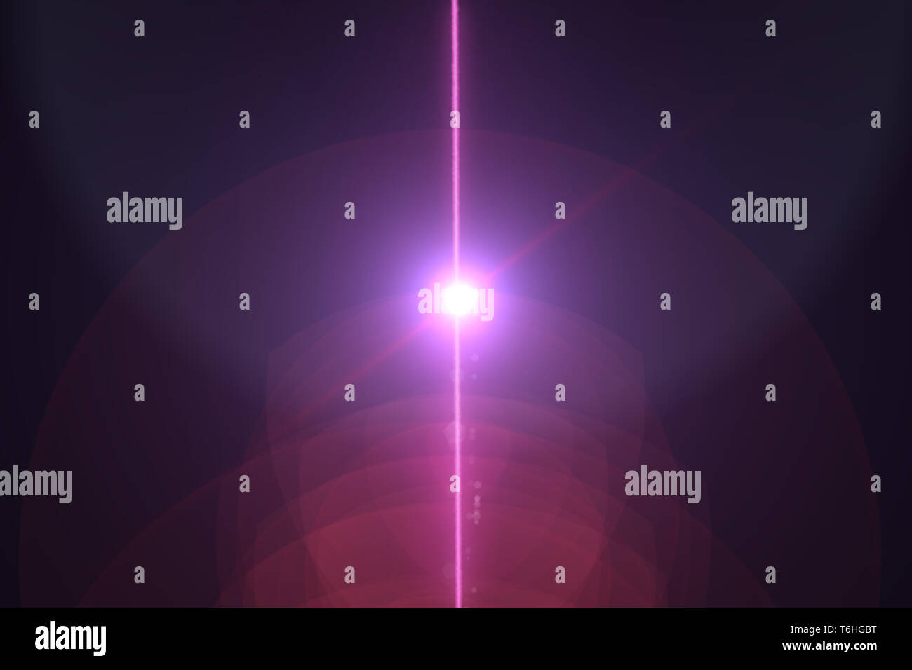 abstract thick lens flare light over black background.Beautiful flare ...