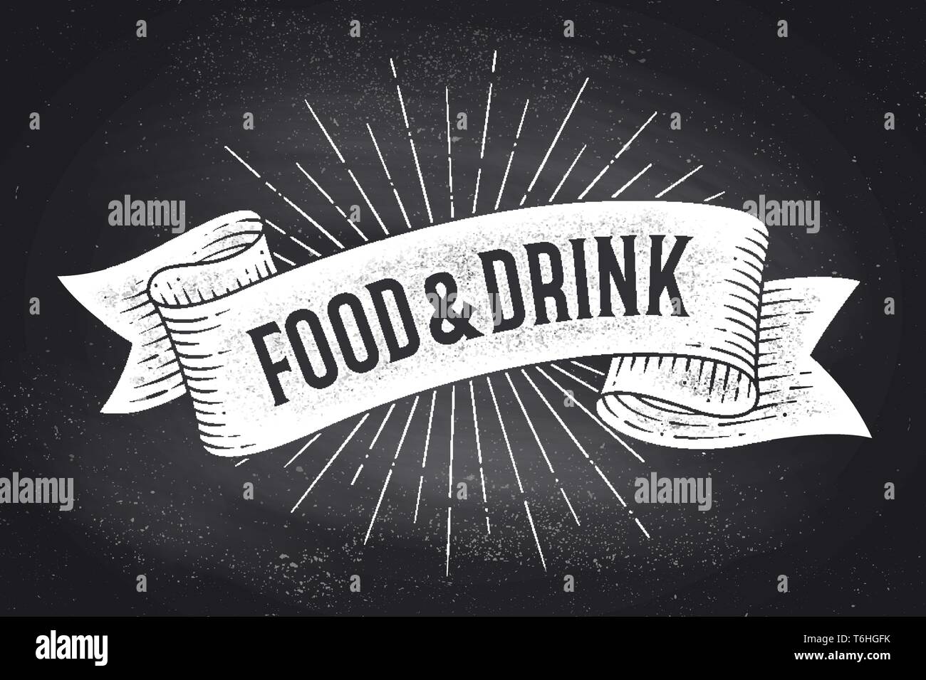 Vintage food poster Stock Vector Images - Alamy