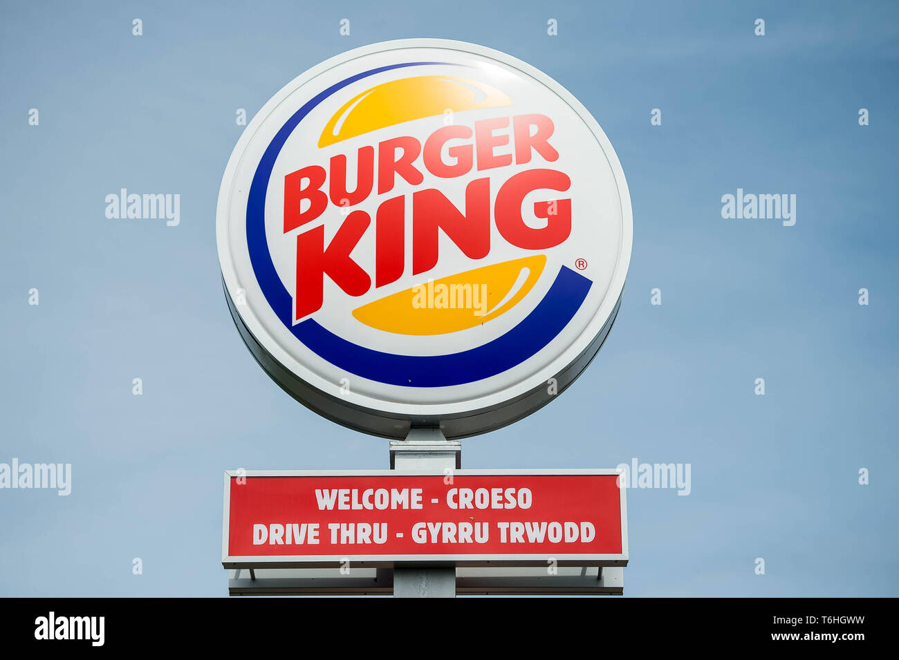 Burger king signage hi-res stock photography and images - Alamy