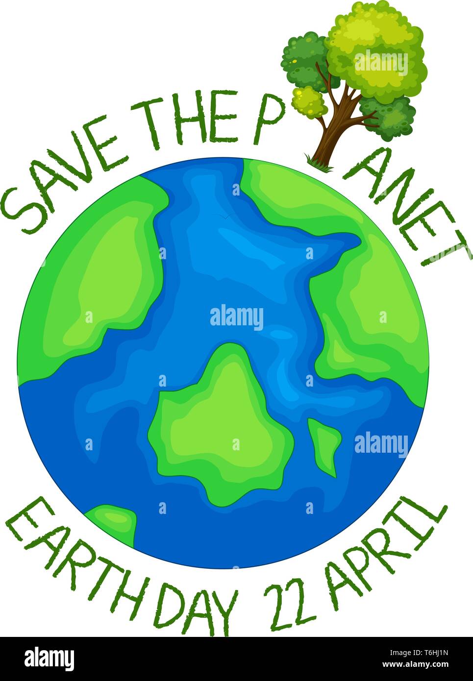 Save the planet icon illustration Stock Vector Image & Art - Alamy